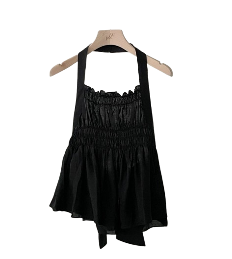 Peter And Wendy Cami Halter Tank Blouse — HANGUK MALL