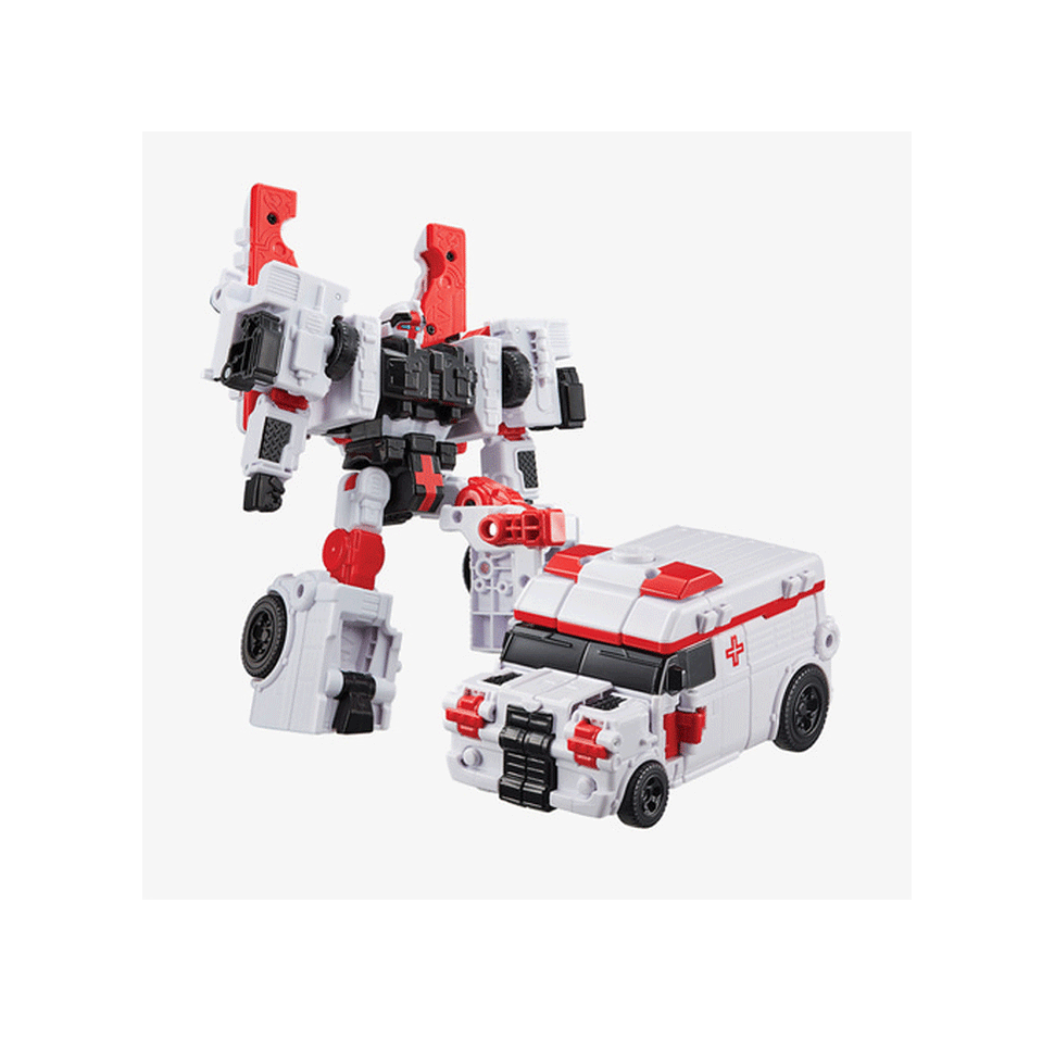 Tobot Mini Rescue DOC Transformer Robot Ambulance Car — HANGUK MALL