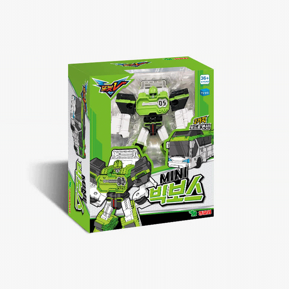 Tobot V Mini BIG BOSS Transformer Robot Figure Small Size — HANGUK MALL